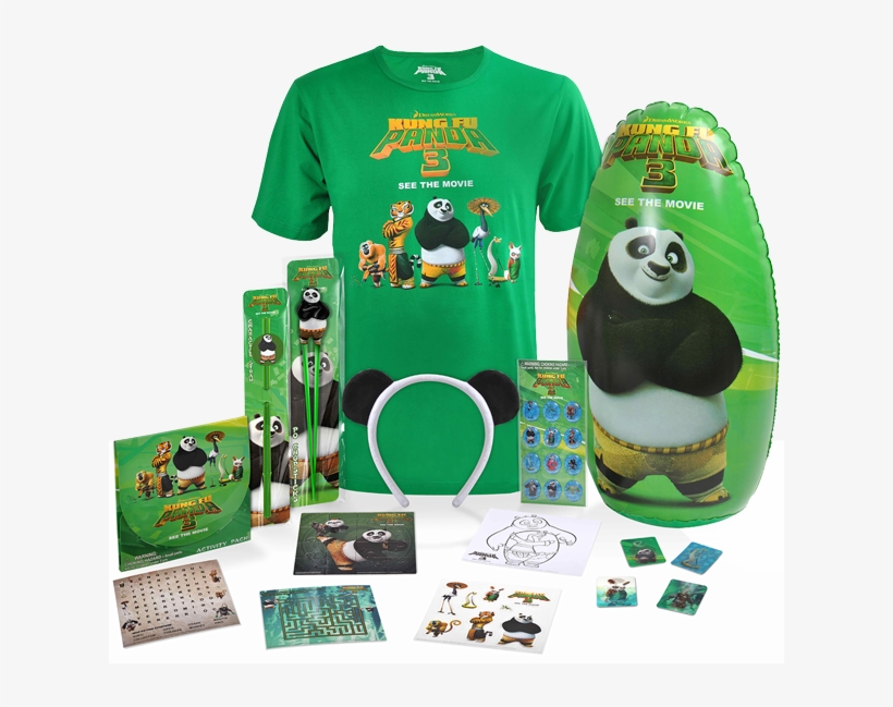 Download Transparent Win A Kung Fu Panda 3 Prize Bundle - Panda - PNGkit