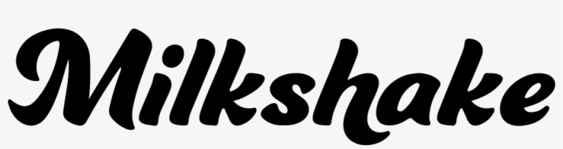 Font Milk Shake Png - 1000x413 PNG Download - PNGkit