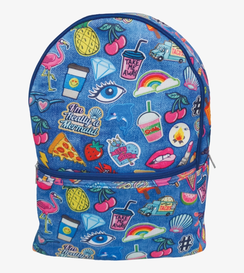 Neoprene Patches Backpack - 1000x1000 PNG Download - PNGkit