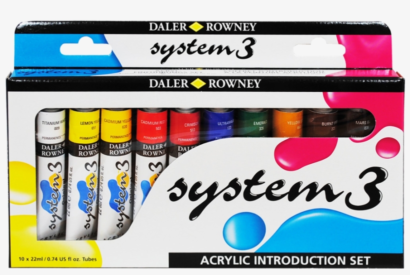 View Larger Image - Daler Rowney : System 3 Acrylic Paint ...