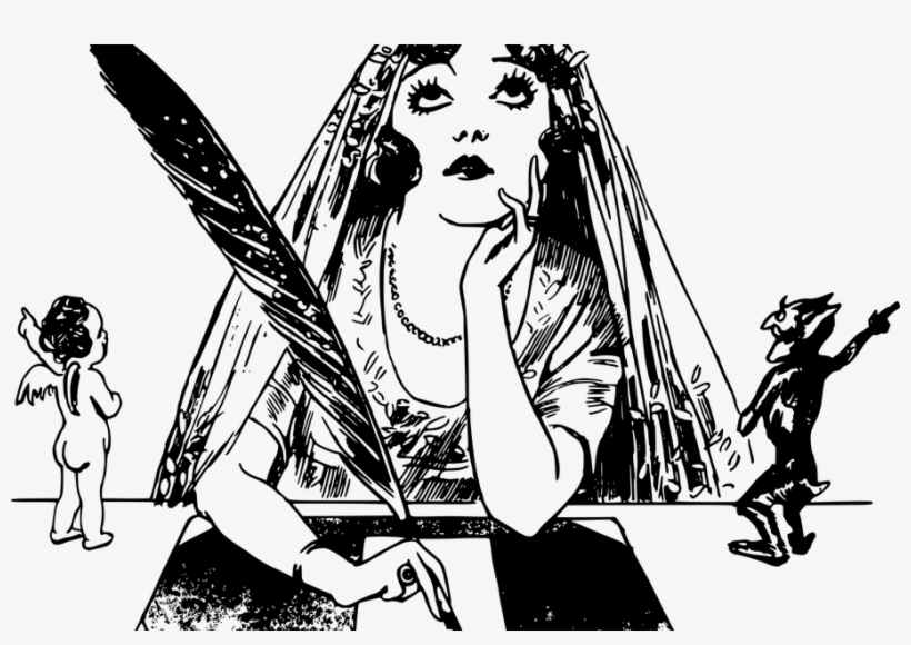 Fear, Writing, And The Gift Of Showing Up - Drawing Of Myrtle Wilson ...