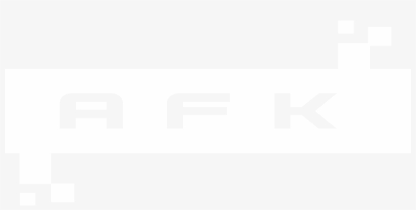 Logo Afk White No Esports - Graphics - 1680x769 PNG Download - PNGkit