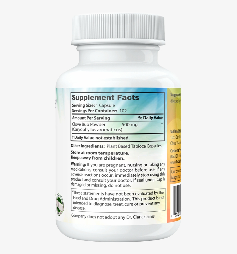 Cloves Supplement Facts - Ohorongo Cement - 435x800 PNG Download - PNGkit