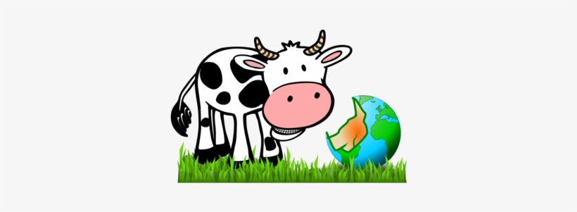 Baka Taurine Cattle Cartoon Poster - Grass Eating Cow Png - 530x750 PNG ...