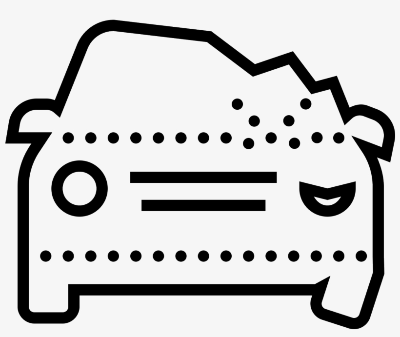 Crashed Car Icon - 1600x1600 PNG Download - PNGkit
