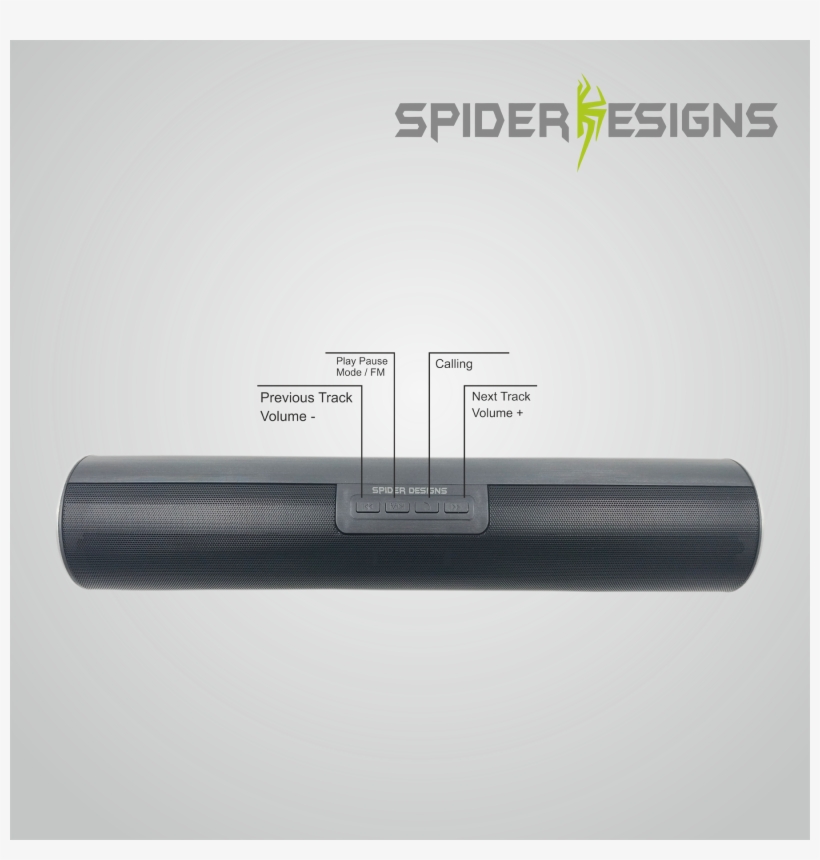 Spider Designs Magnum Ly17 Bluetooth Speaker Spider - Spider Designs ...