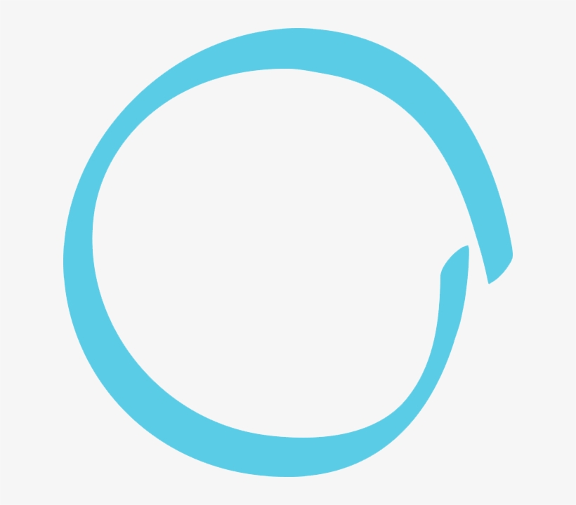 Circle With Blue Border - 640x640 PNG Download - PNGkit