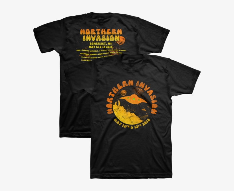Northern Invasion Ufo Tee - Phil Collins Tour 2018 Shirts - 600x600 PNG ...