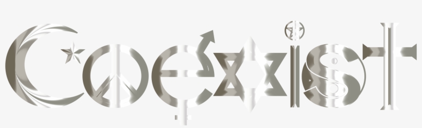 Freetoedit Coexist Png Transparentbackground Addon - Computer Font ...