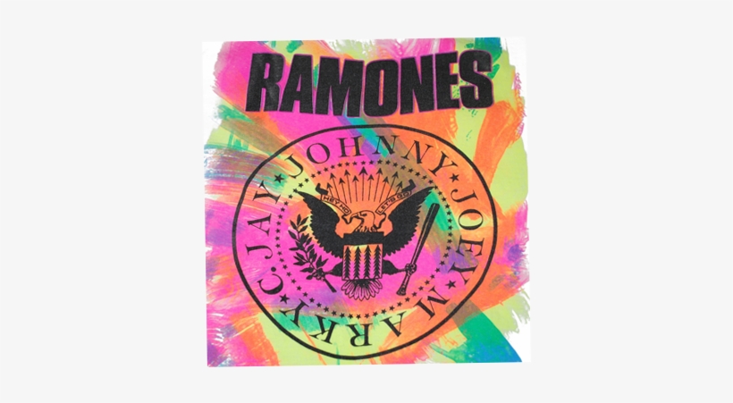 400 In Ramones - Ramones - Crest - Button Badge - 25mm Punk Badges With ...