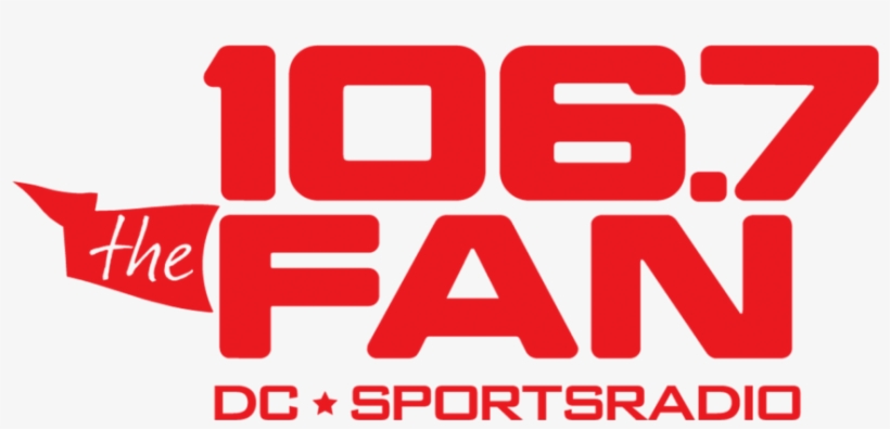 858 - 106.7 The Fan Logo - 900x540 PNG Download - PNGkit