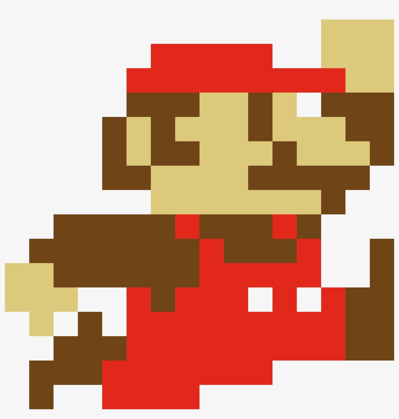 8-bit Mario - 1200x1200 PNG Download - PNGkit