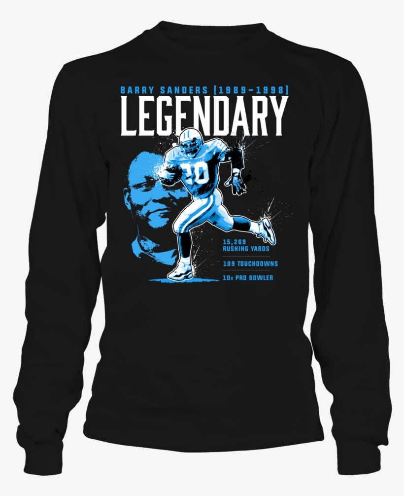 Barry Sanders [1989-1998] Legendary Rushing Yards Touchdowns ...