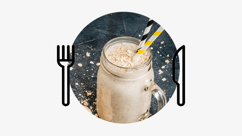 Banoffee Granola Milkshake - Banoffee Pie - 434x382 PNG Download - PNGkit