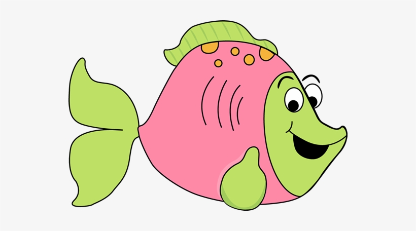 Pink Cartoon Fish Clip Art - Cartoon Fish Printables - 550x376 PNG ...