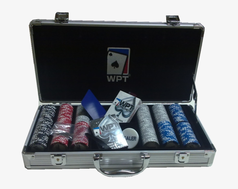 300 Poker Chips Set Clay Wpt - Poker - 708x600 PNG Download - PNGkit