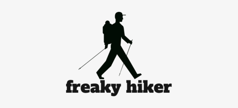 Freaky Hiker Feel Free To Hike - Illustration - 600x320 PNG Download ...