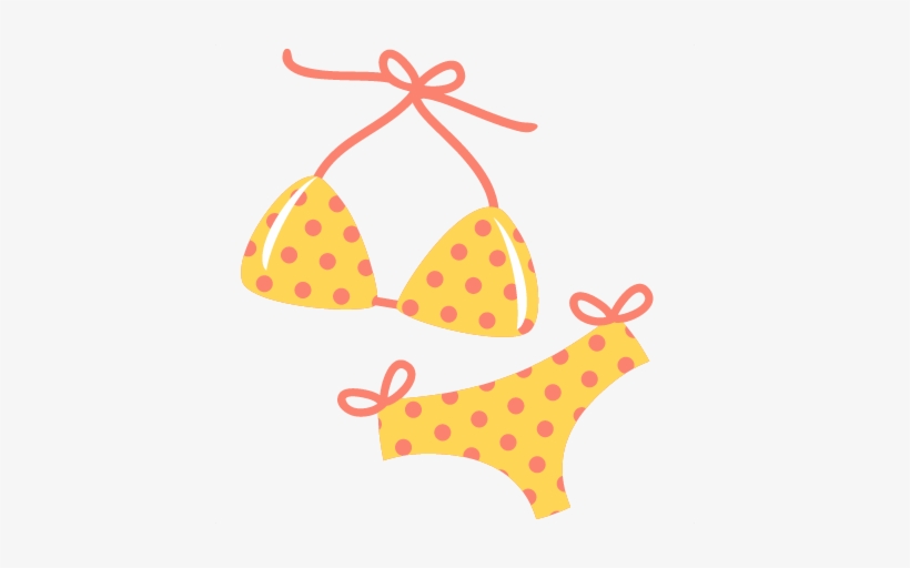Polka Dot Bikini Svg Scrapbook Cut File Cute Clipart - Bikini Clipart ...