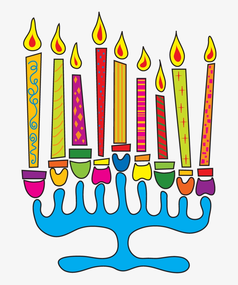 Happy Kwanzaa - Happy Hanukkah Clip Art - 672x901 PNG Download - PNGkit