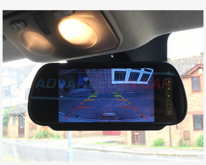 Universal Rear View Mirror - Rear Mirror Backup Camera - 2000x2000 PNG ...