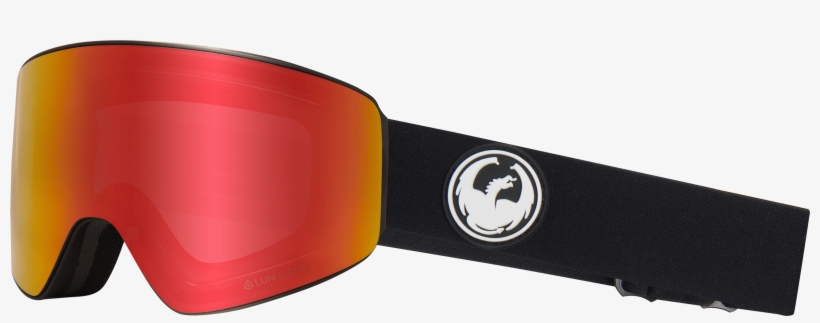 Black With Lumalens Red Ionized Lumalens Rose Lens - 2500x863 PNG Download - PNGkit