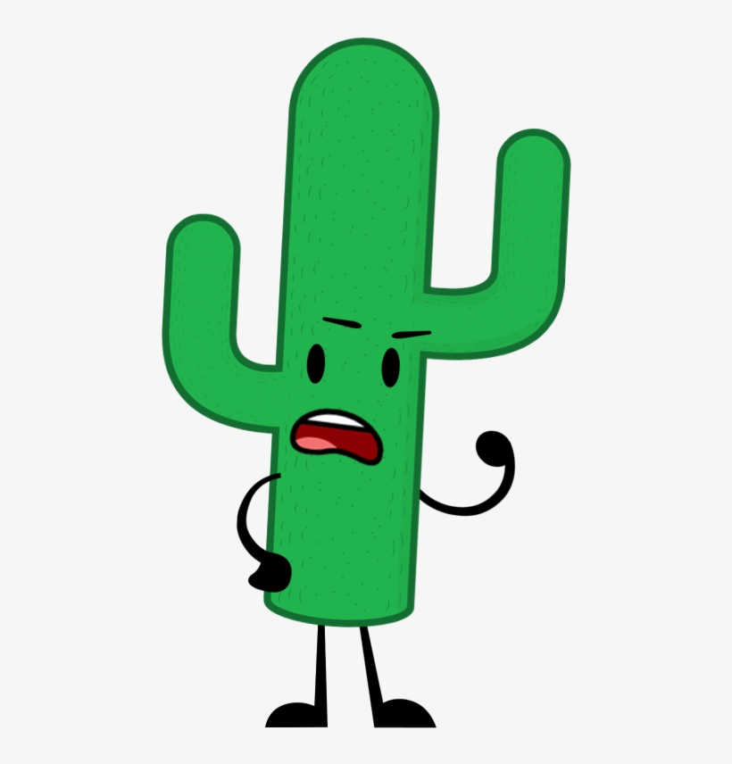 Cactus Pose 2 - Object Redemption Cactus - 483x787 PNG Download - PNGkit