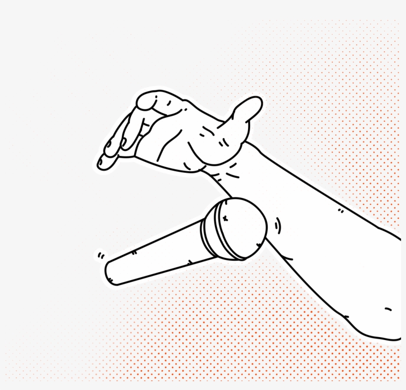 Mic Drop Banner V2 - Mic Drop Illustration - 1393x1233 PNG Download ...