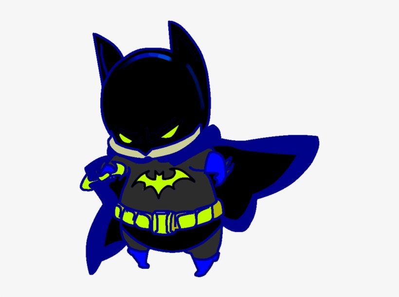 Image Free Cute Fat By Acidlullaby - Chibi Fat Batman - 800x600 PNG ...