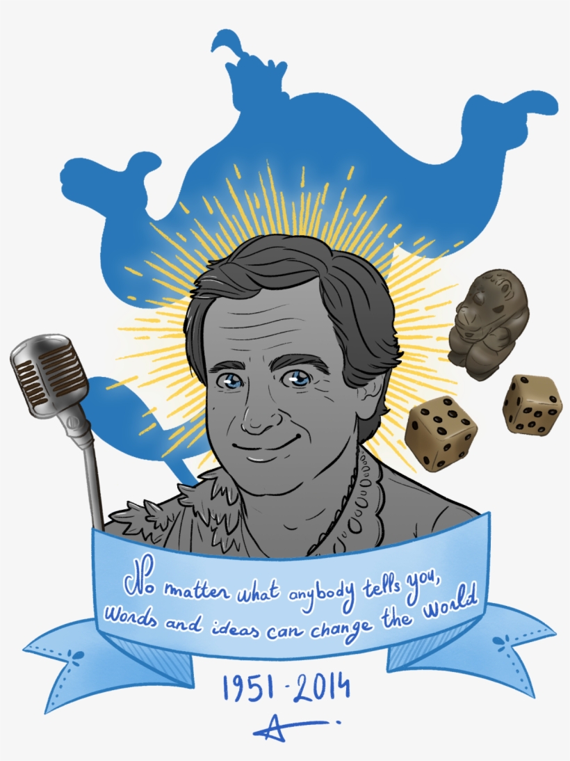 P Robin Williams'' By Agnes - Robin Williams Genie Fanart - 1280x1669 ...