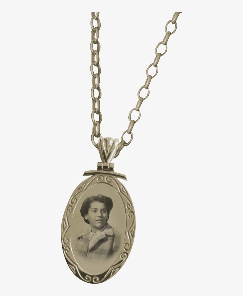 #22 Fancy Frame White Gold - Locket - 1000x1000 PNG Download - PNGkit