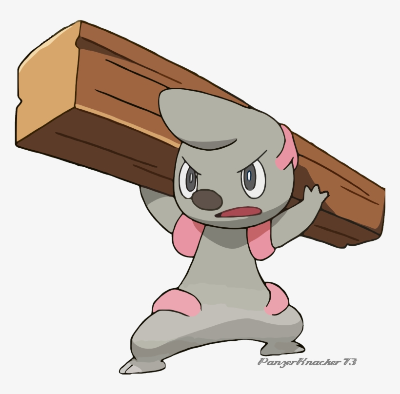 532 - Timburr - Imagenes De Pokemon Timburr - 770x728 PNG Download - PNGkit