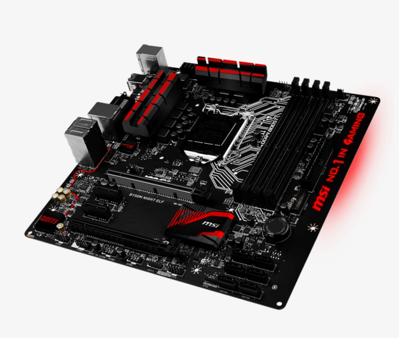 Gallery For B150m Night Elf - Msi B150m Night Elf - Motherboard - Micro ...