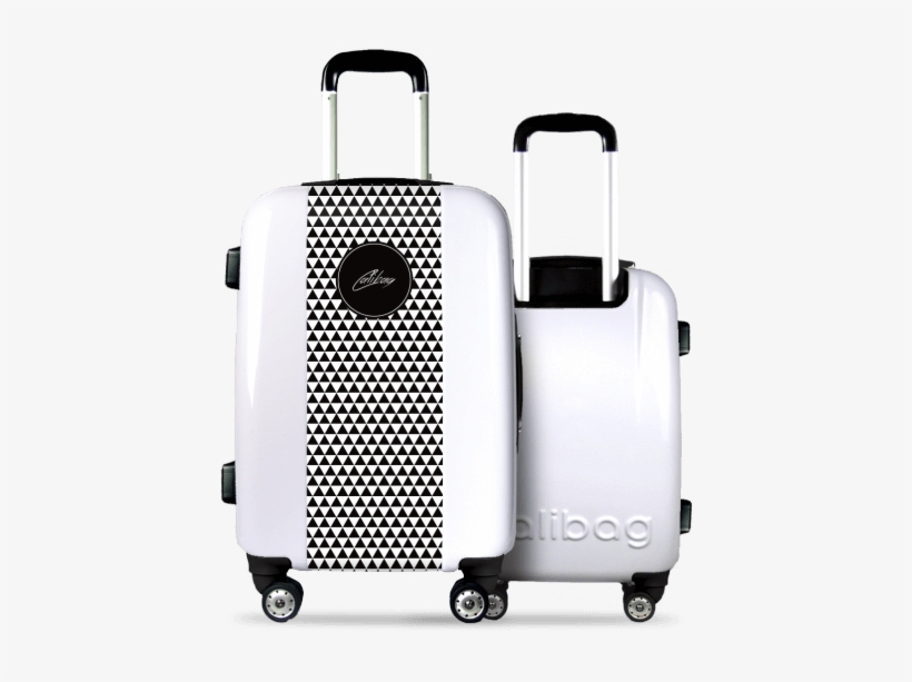 Valise Style Hipster Pattern Geometric Triangle - Suitcase - 584x532 ...