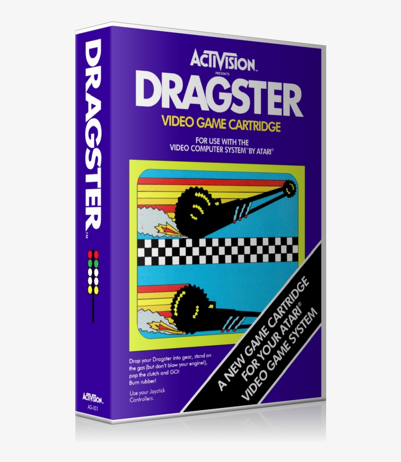 Download Transparent Dragster Atari 2600 Game Cover To Fit A Ugc Style ...