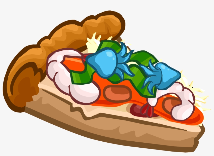 Puffle Care Icons Pizzadeluxe - Club Penguin Pizza - 1724x1173 PNG ...