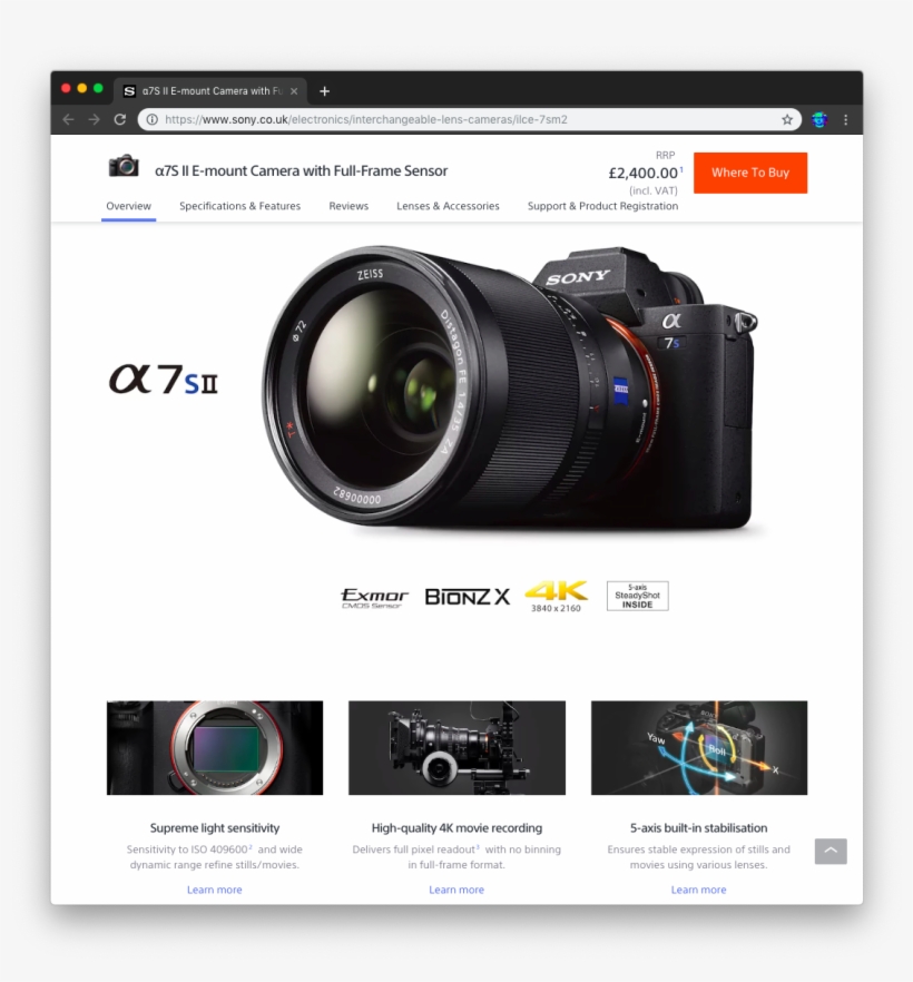 Image - " - Sony Alpha 7 Sii - 1120x1148 PNG Download - PNGkit