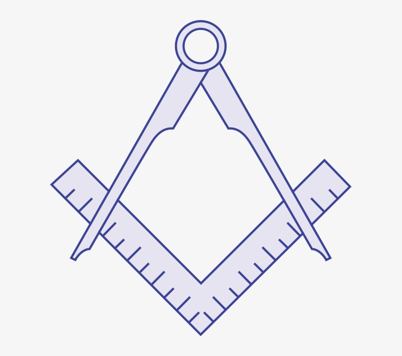 Square & Compass - Square And Compass Vinyl - 617x645 PNG Download - PNGkit