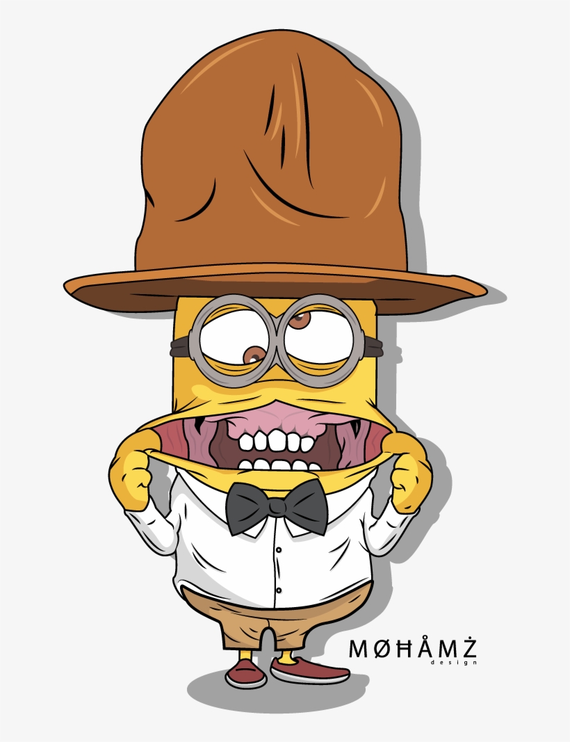 Pharrell Williams - Cartoon - 783x1200 PNG Download - PNGkit