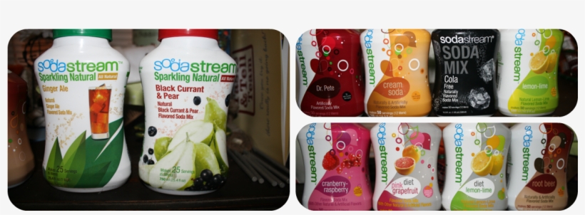 A Sampling Of Soda Stream Flavores - Sodastream Cola Free Soda Mix ...