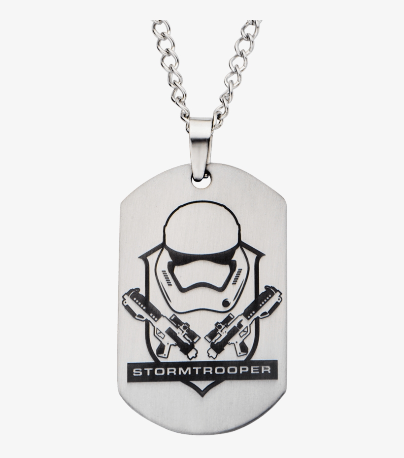 First Order Stormtrooper Crest Dog Tag Necklace - Star Wars Necklace ...