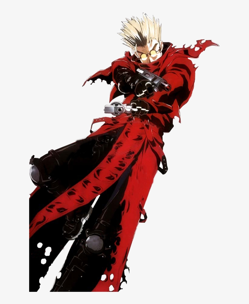 Vash-render - Vash The Stampede Png - 649x1000 PNG Download - PNGkit