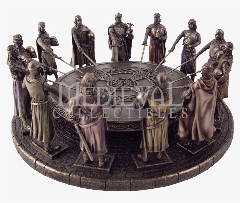 King Arthur And The Knights Of The Round Table Figurine - 777x777 PNG ...