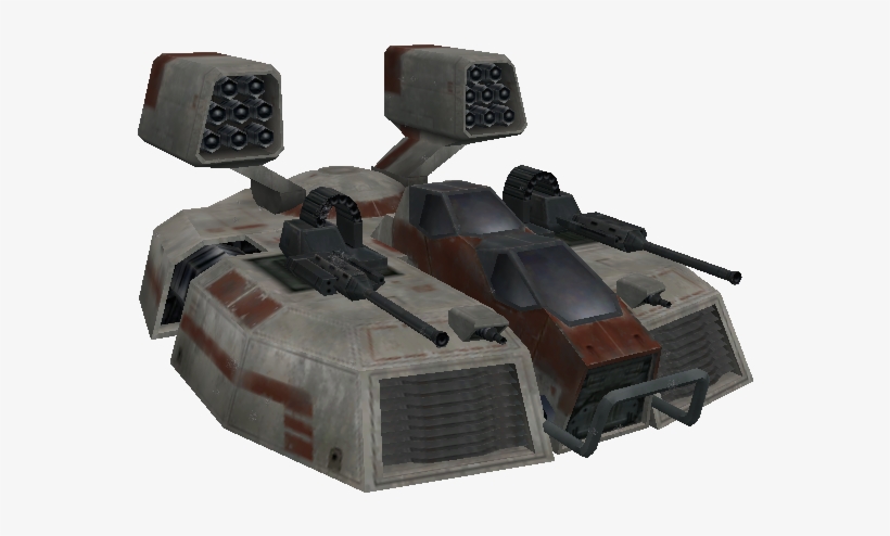 Rebel Combat Tank - Starwars Clonewars Tank - 596x441 PNG Download - PNGkit