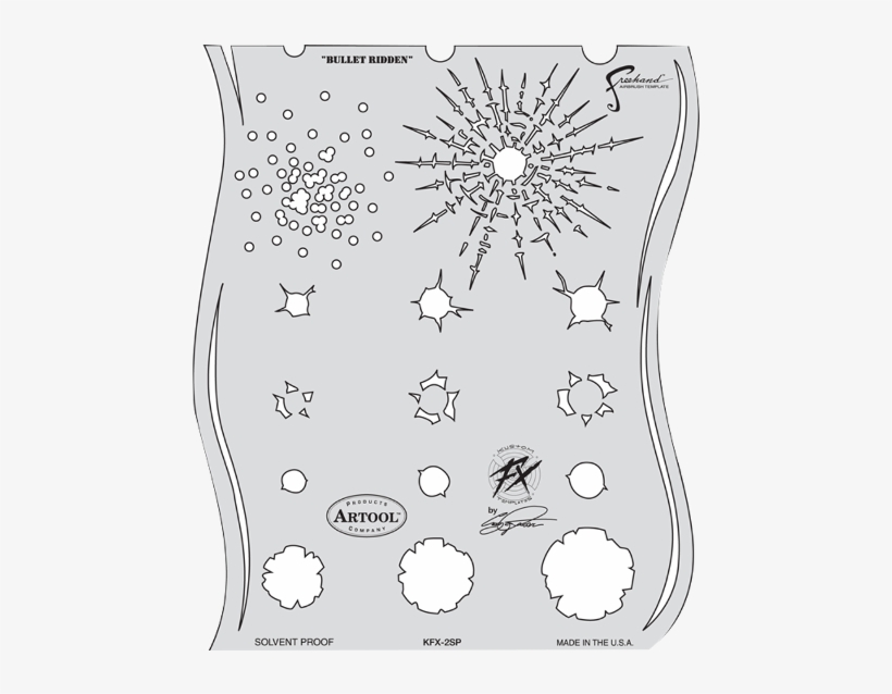 Artool Kustom Fx Template - Anest Iwata Fh-kfx-2sp: Anest Iwata ...