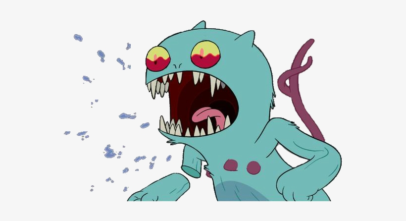 Demon Cat With Red Eyes - Adventure Time Demon King - 565x366 PNG ...