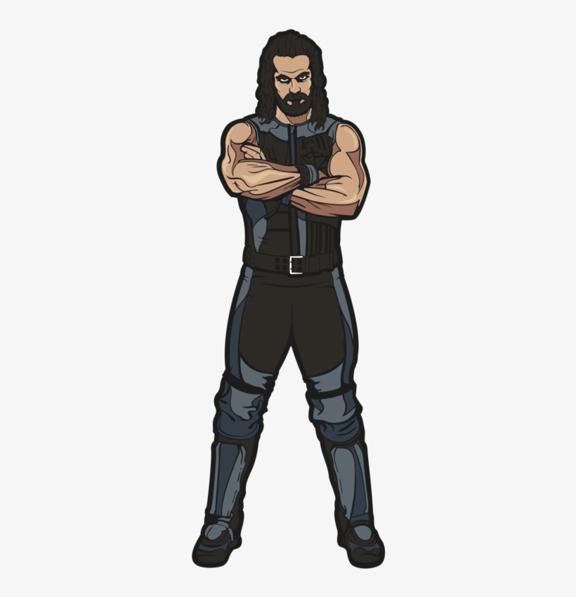 Seth Rollins - Seth Rollins Cartoon Draw - 585x1024 PNG Download - PNGkit