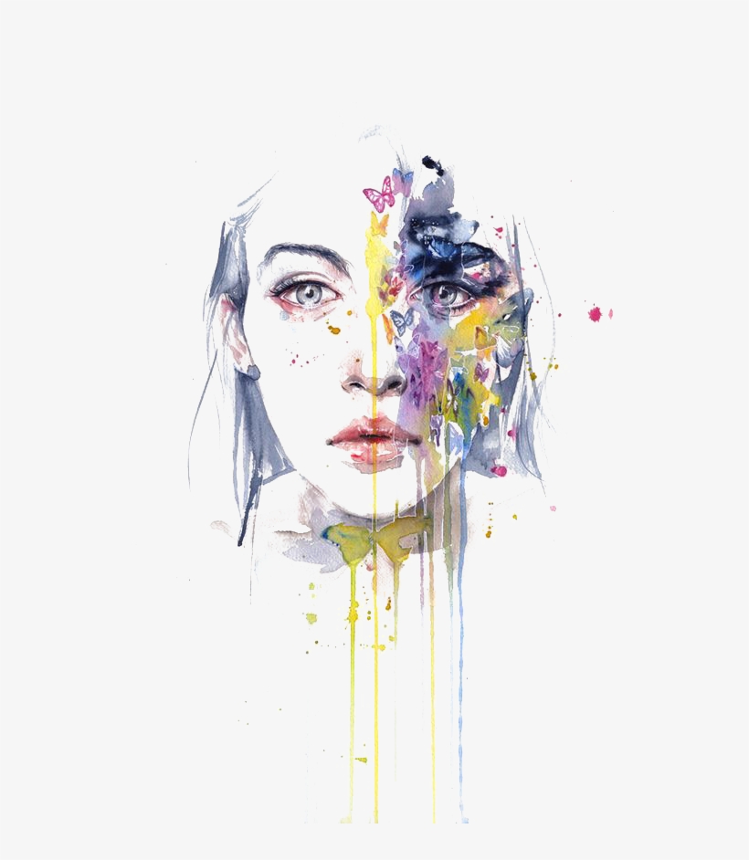 Watercolor Painting Visual Arts Drawing - Silvia Pelissero - 564x862 ...