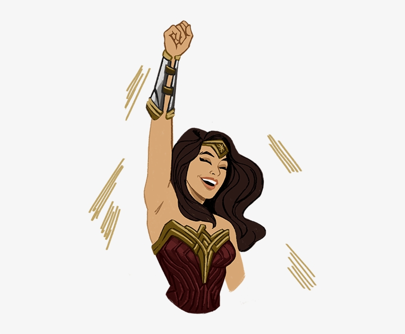 Download Transparent Wonder Woman Messages Sticker-1 - Wonder Woman ...