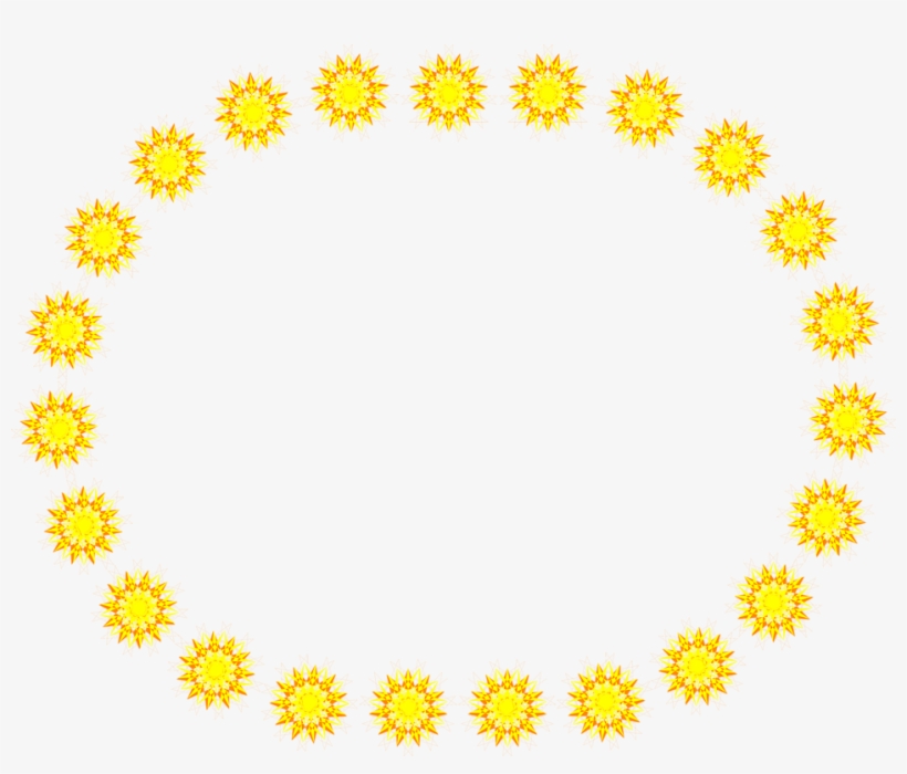 Border With The Sun Clipart