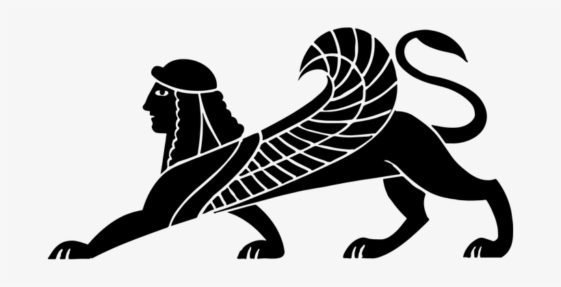 Animal Anthropomorphic Fictional Human Hea - Greek Sphinx Png - 680x340 ...